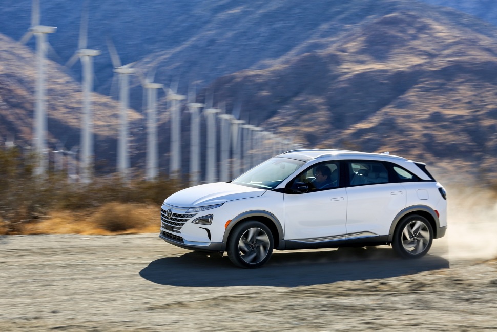 Hyundai Nexo technical specifications and fuel economy